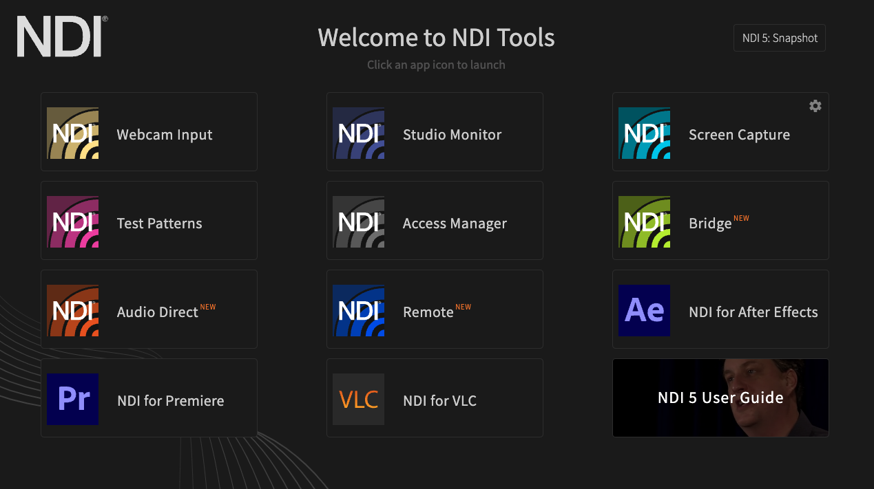 NDI知识库 - NDI Tools官网 - NDI Tools 中文版本下载 NDI软件中国官网